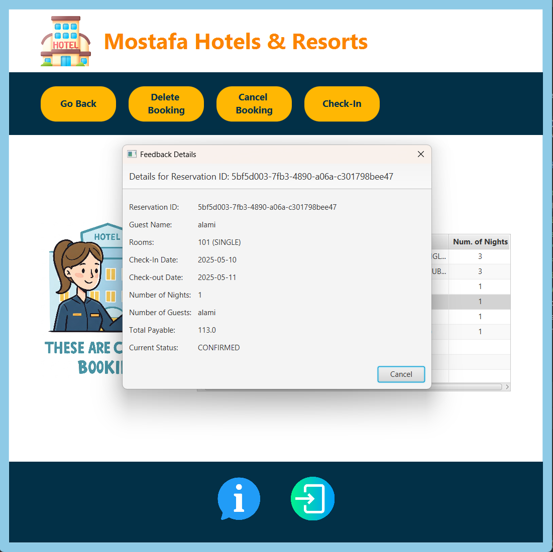 Hotel Reservation Management System - Mostafa Hasanalipourshahrabadi