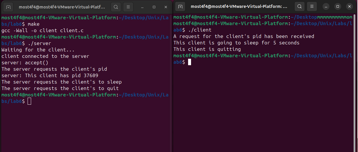 Unix Domain Socket Client-Server - Mostafa Hasanalipourshahrabadi